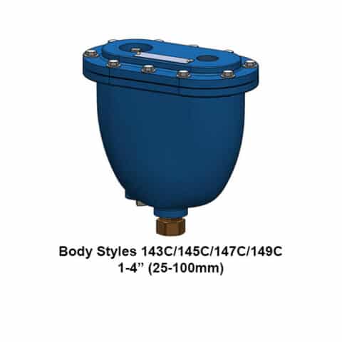 APCO Single Body Combination Air Valves (AVC) - DeZURIK